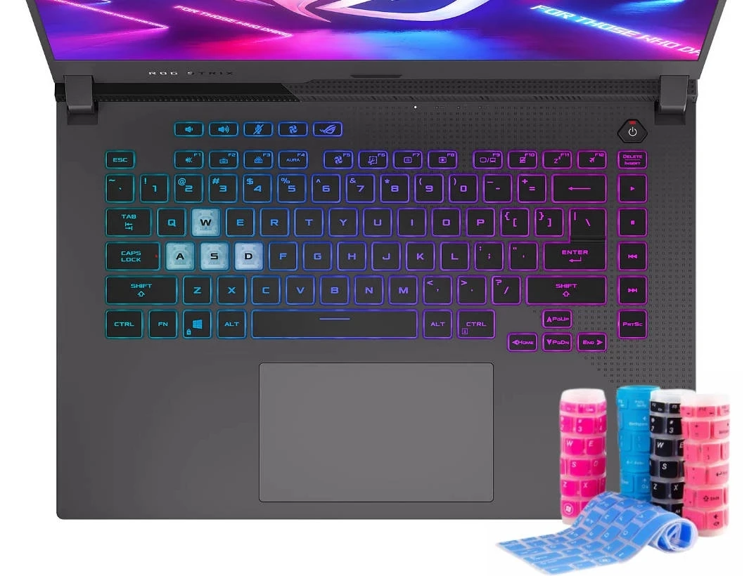 Silicone-Laptop-Keyboard-Skin-Protector-Cover-For-15-6-Asus-Rog-Strix ...