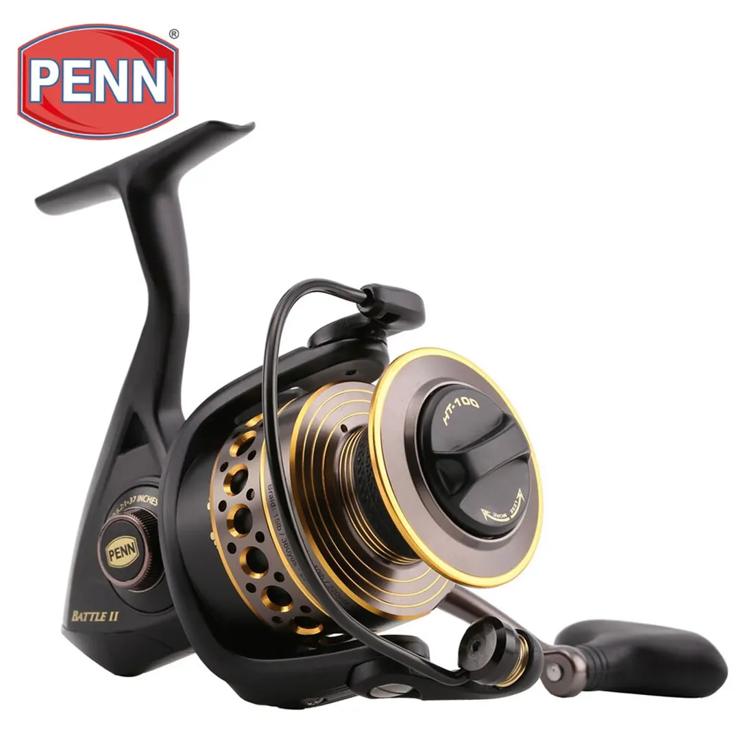 Original PENN Battle II BTL Spinning Fishing Reel Sea Saltwater Boat ...