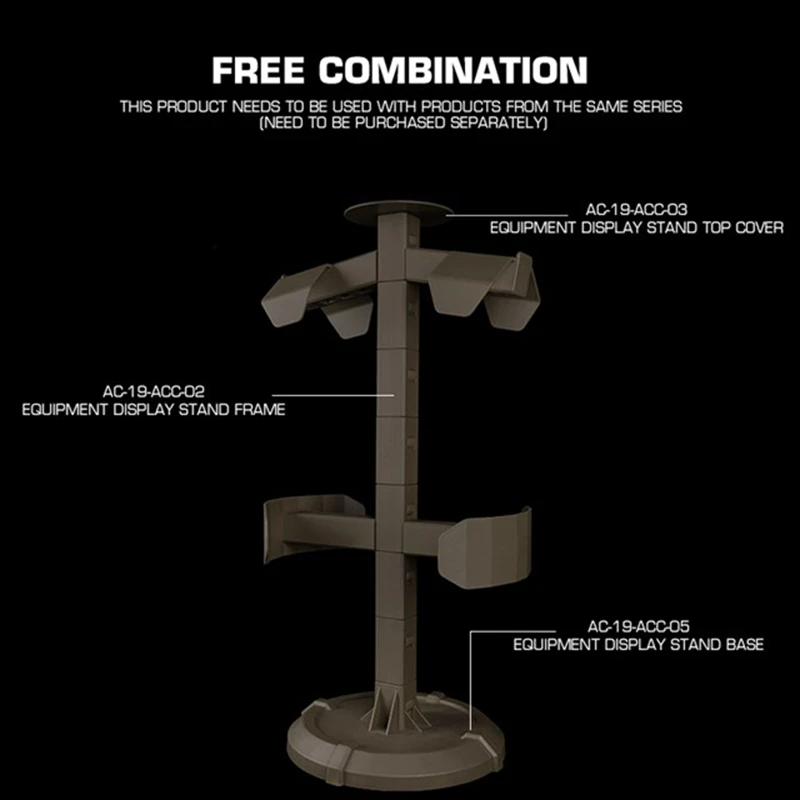 Modular Free Combination Accessory Tactical Display Stand Accessory for ...