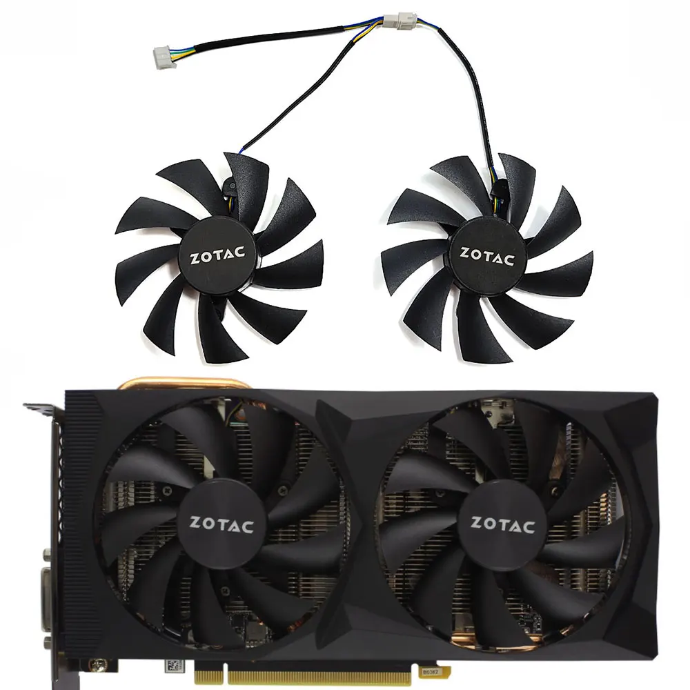 NEW 2PCS 87MM 4PIN GA92A2H GAA8S2U RTX 2060 GPU Fan For ZOTAC RTX 2060 NEW 2PCS 87MM 4PIN GA92A2H GAA8S2U RTX 2060 GPU Fan For ZOTAC RTX 2060