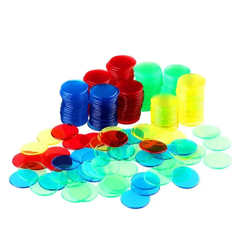 Colored Bingo Chips