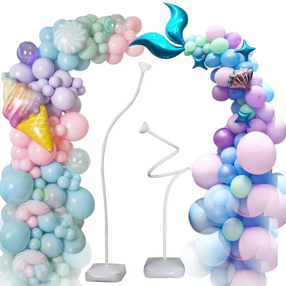 Balloon-Stand-Deformable-Balloon-Sticks-Holder-with-Base-Adjustable ...