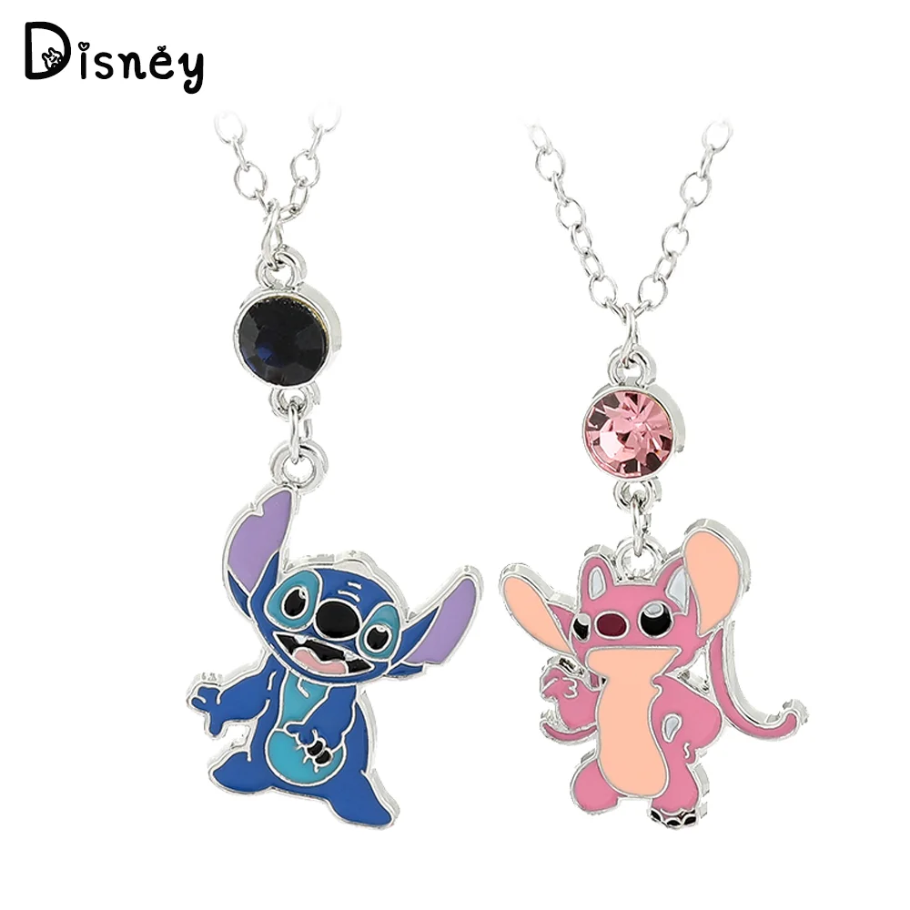 Collier pendentif en émail CAN o matchs Stitch pour femme, film cancers ...
