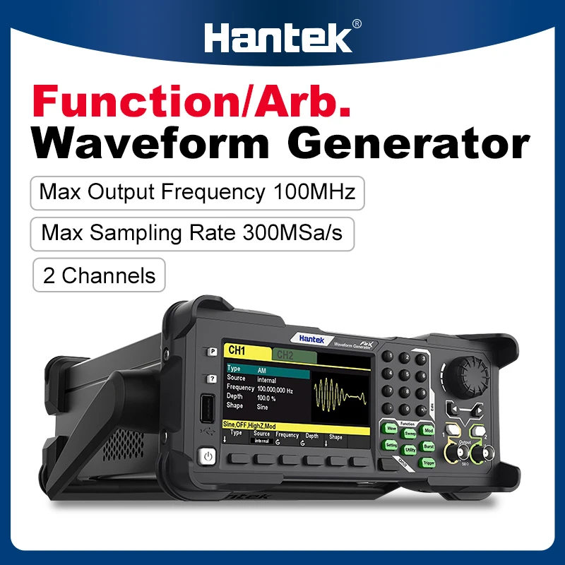 Hantek-Digital-DDS-Signal-Generator-Arb-Waveform-Generator-2CH ...