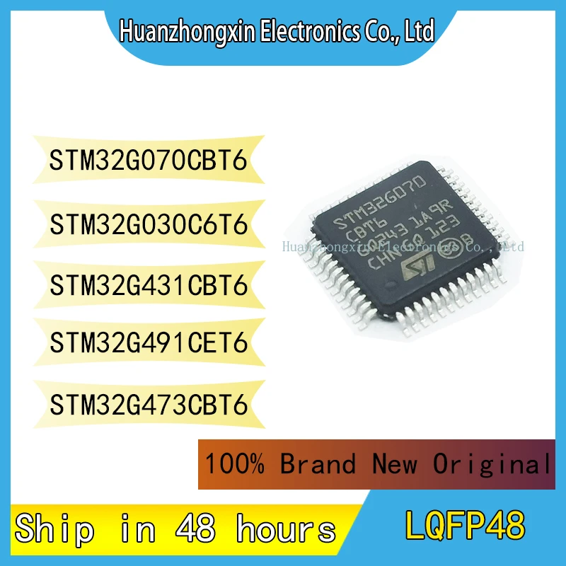 STM32G070CBT6 STM32G030C6T6 STM32G431CBT6 STM32G491CET6 STM32G473CBT6 ...