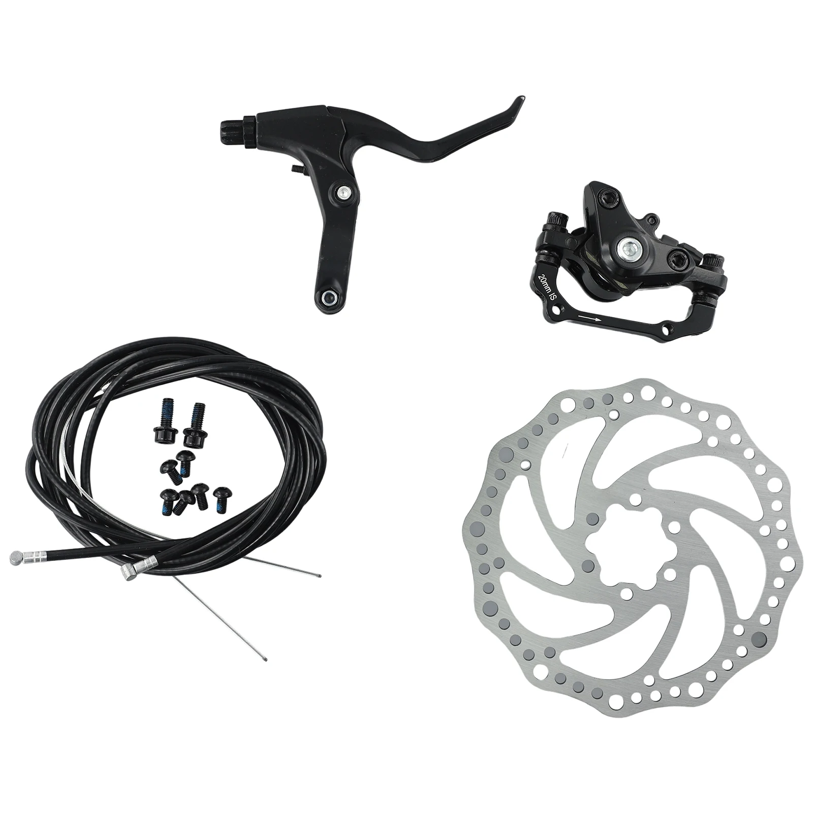 Mountain-Bicycle-Mechanical-Disc-Brake-Front-Rear-Set-Cycling ...