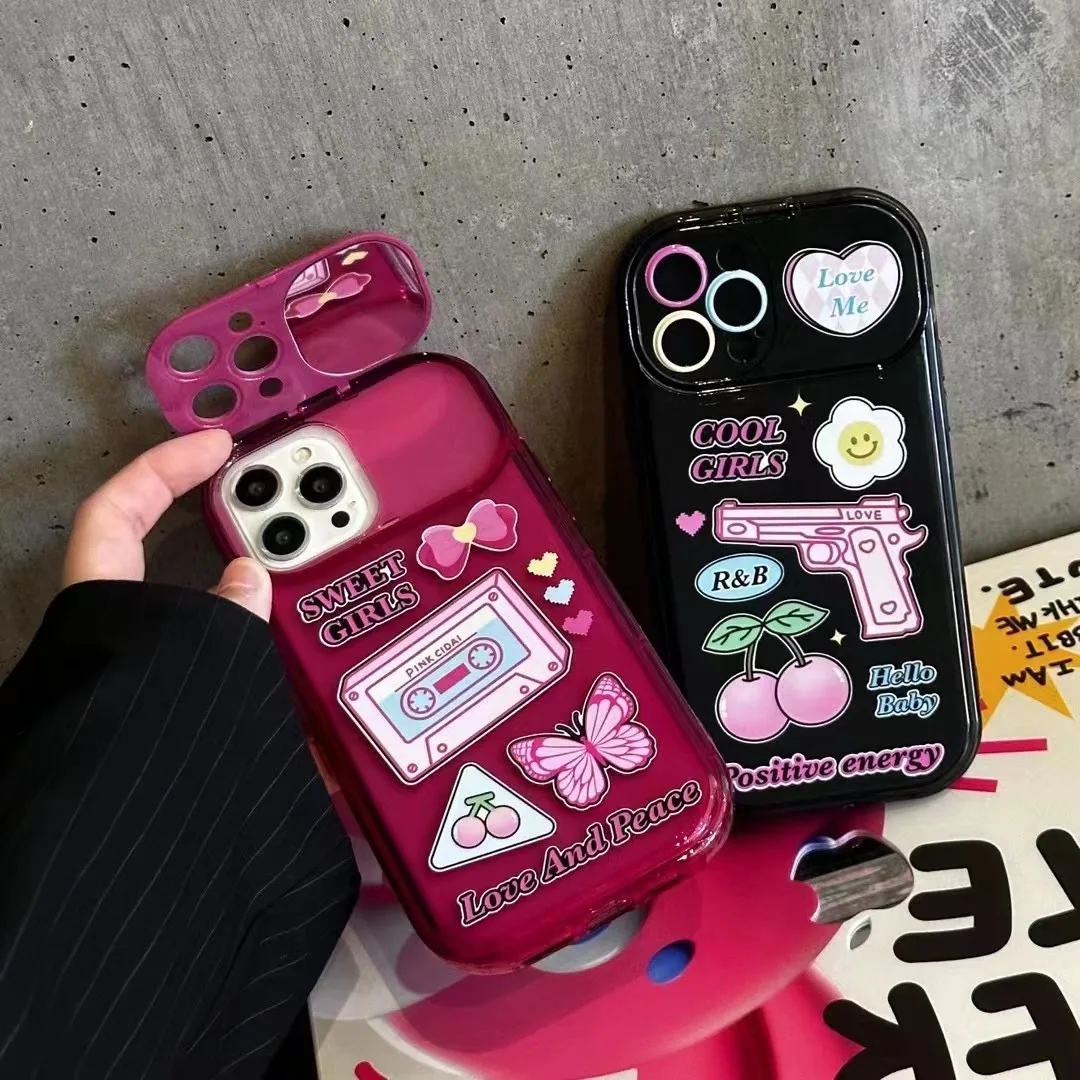 Mirror Phone Stand Case For iPhone 13 14 12 11 Pro Max XR XSMAX 14 ...