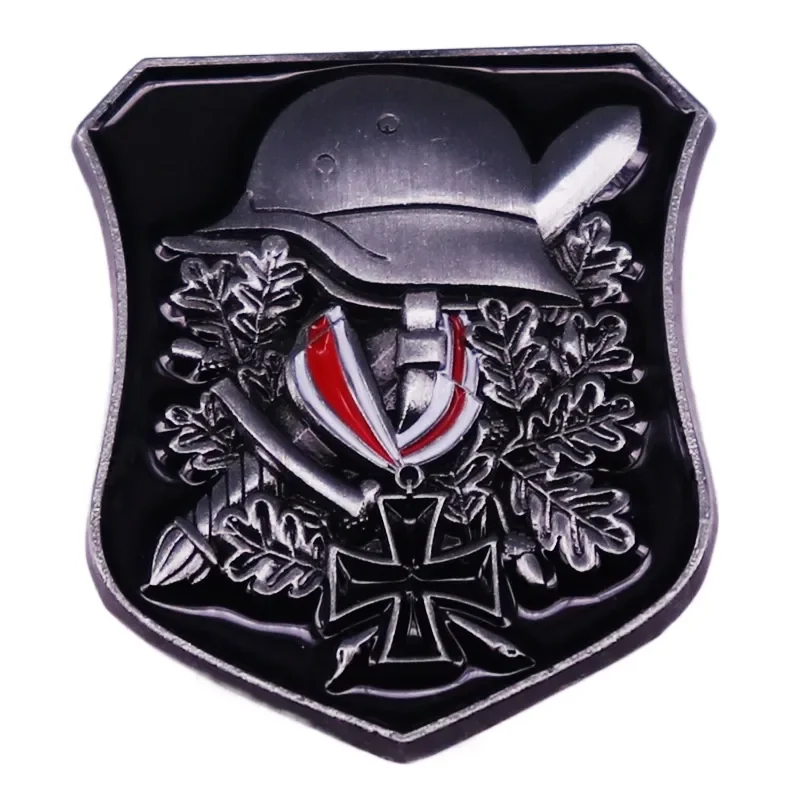 Vintage-WW2-WWII-German-Helmet-Badge-Deutschland-Wehrmacht-Shield ...