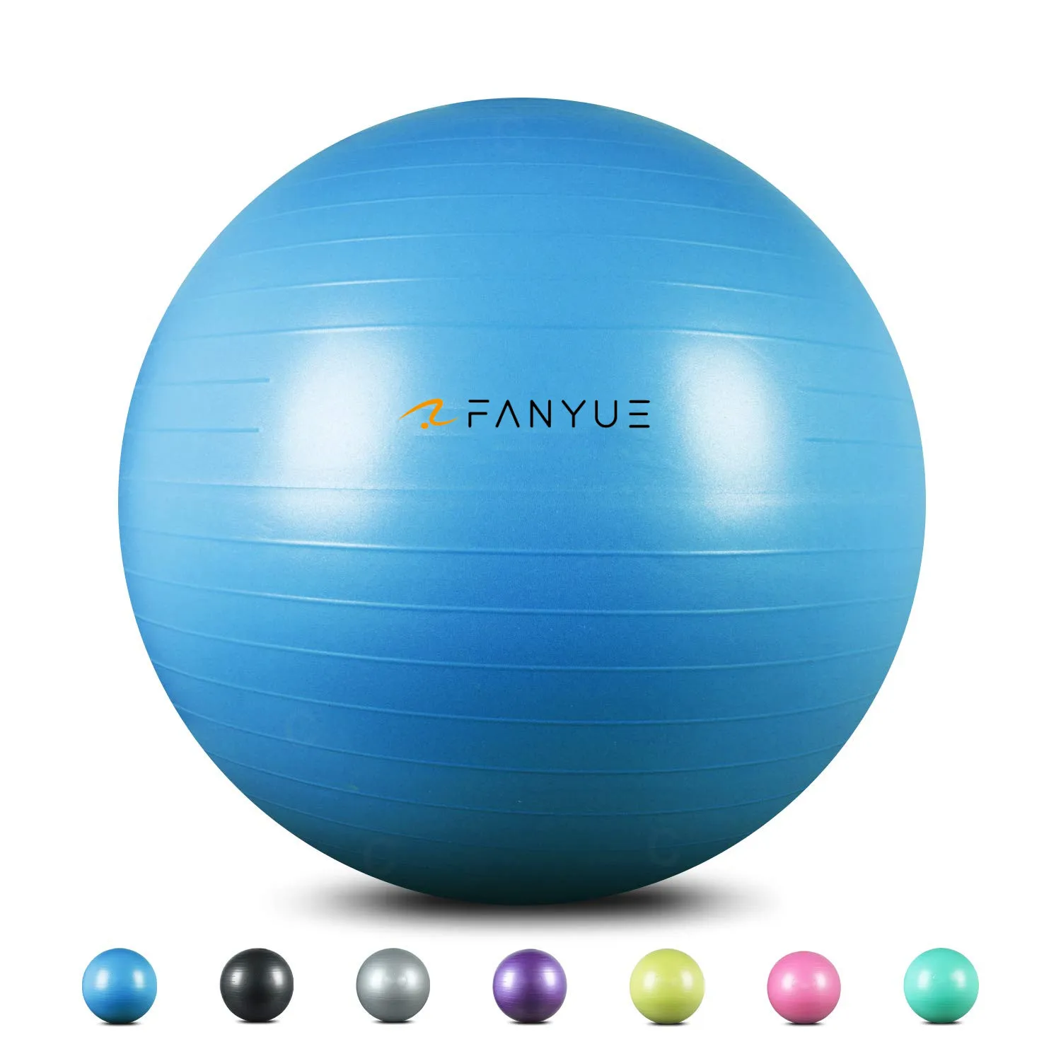 Fitness-Exercise-Pvc-65cm-Pilates-Yoga-Ball-Anti-Burst-Exercise-Ball ...