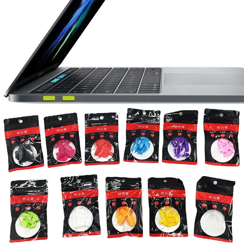 Universal-Anti-Dust-Plug-for-Notebook-16pcs-Silicone-Cover-Stopper ...