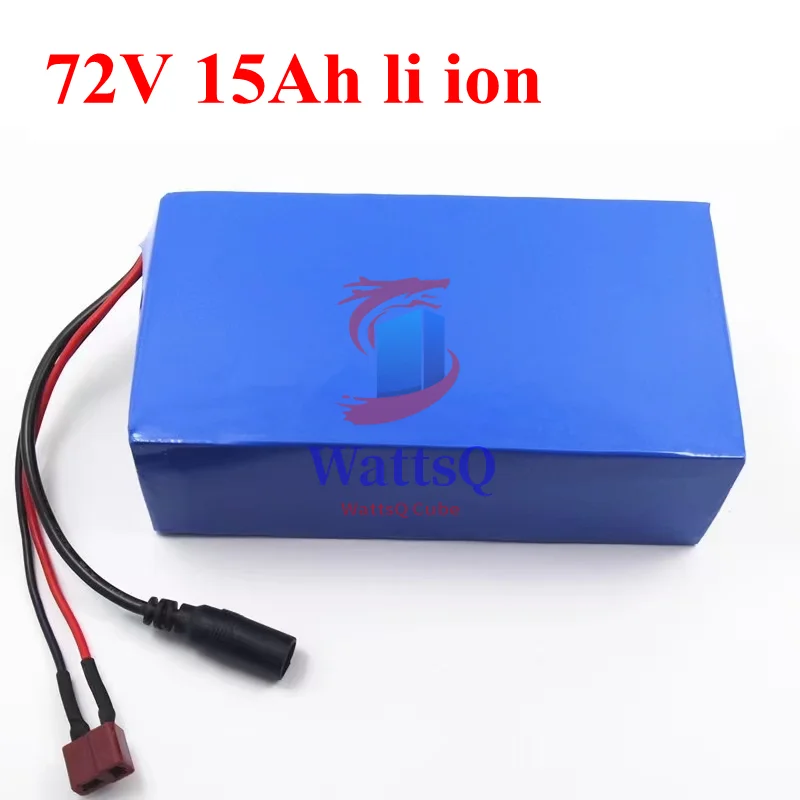 72v lithium battery 72v 15Ah li ion electric battery 30A BMS 20S 72V ...