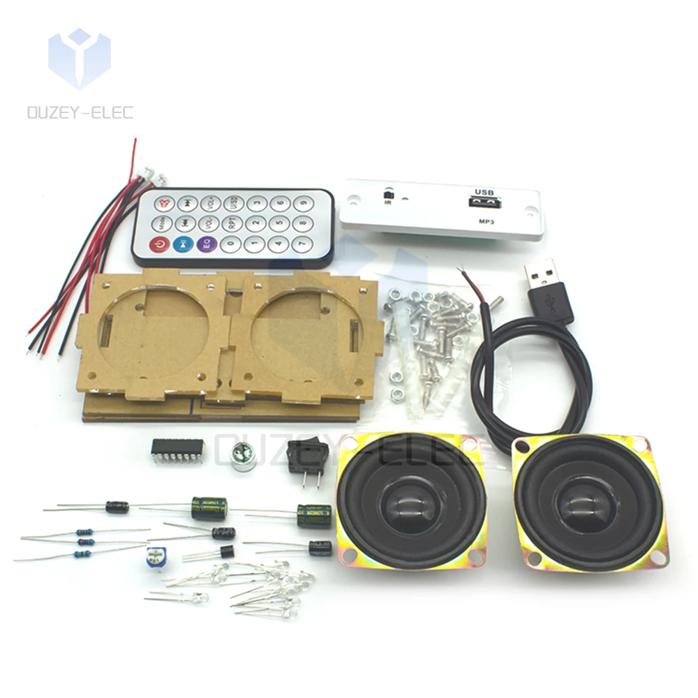 Bluetooth-Speaker-Kit-Electronics-DIY-Soldering-Practice-Solder ...