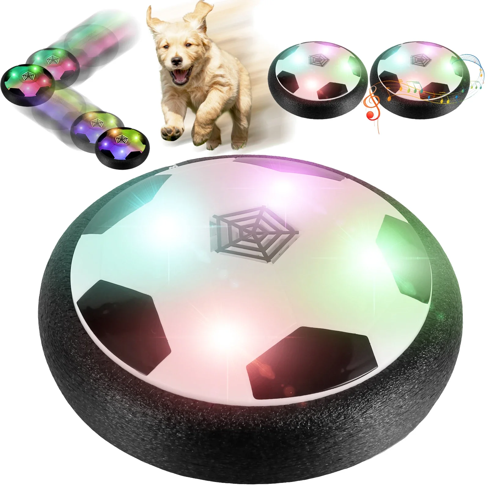 Floating-Soccer-Ball-Indoor-Outdoor-Air-Power-Football-with-LED-Lights ...