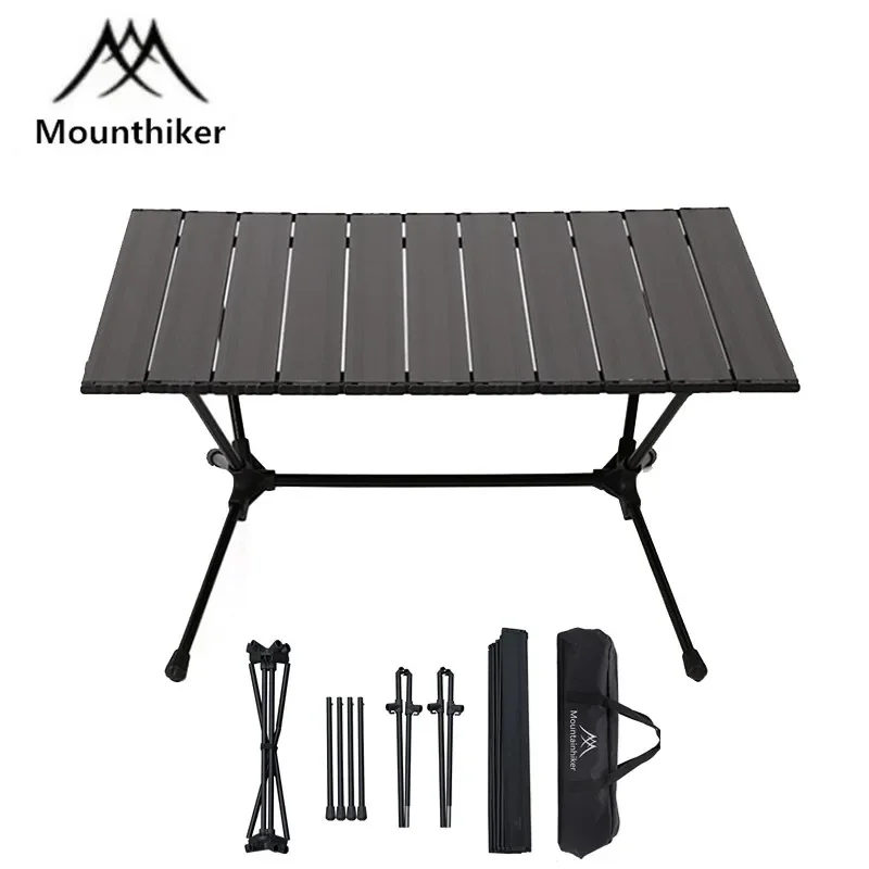 Mounthiker-Outdoor-Picnic-BBQ-Tables-Aluminum-Alloy-Camping-Portable ...