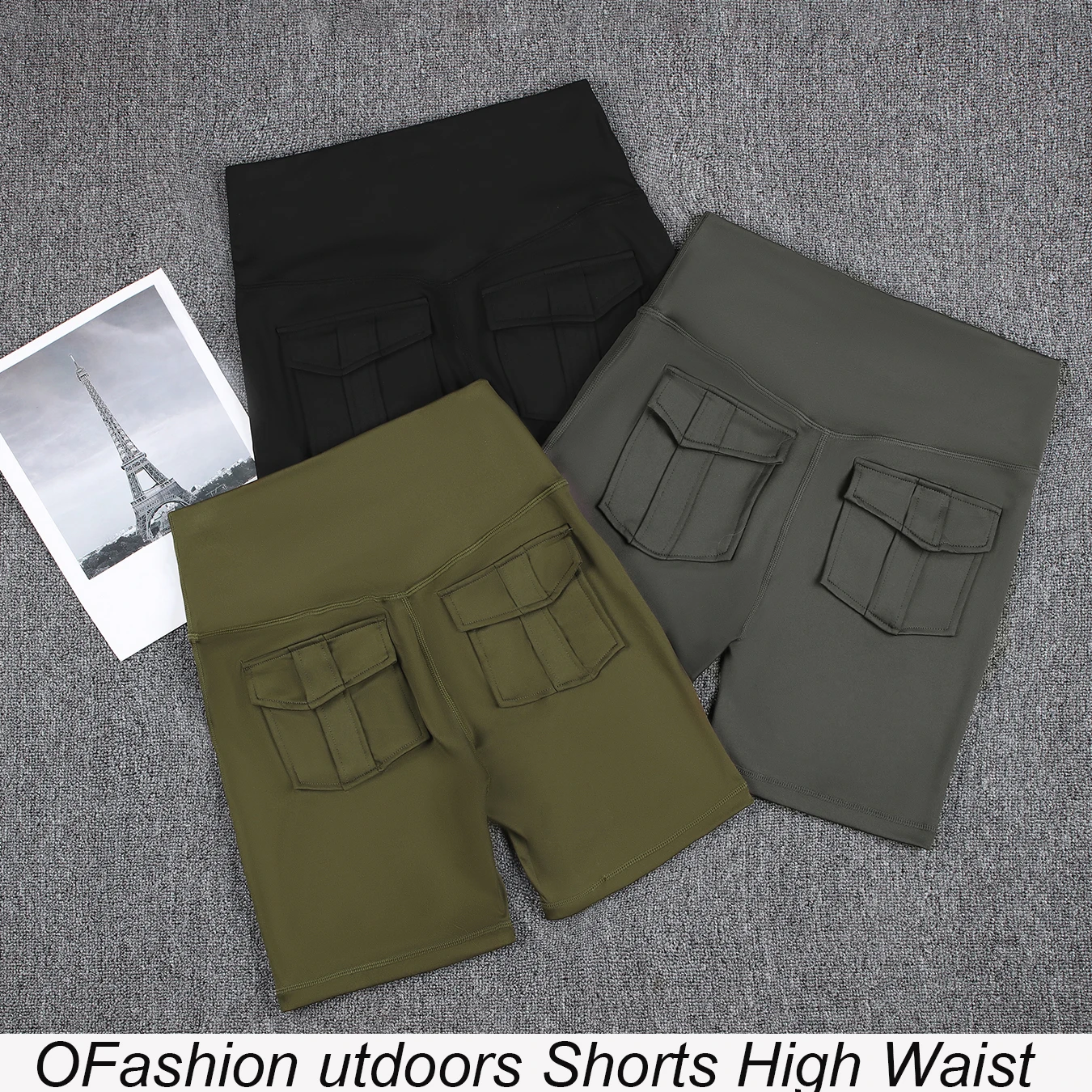 Workwear YK2 2000S Shorts Woman Fashion Casual Stretch Shorts Beautiful ...