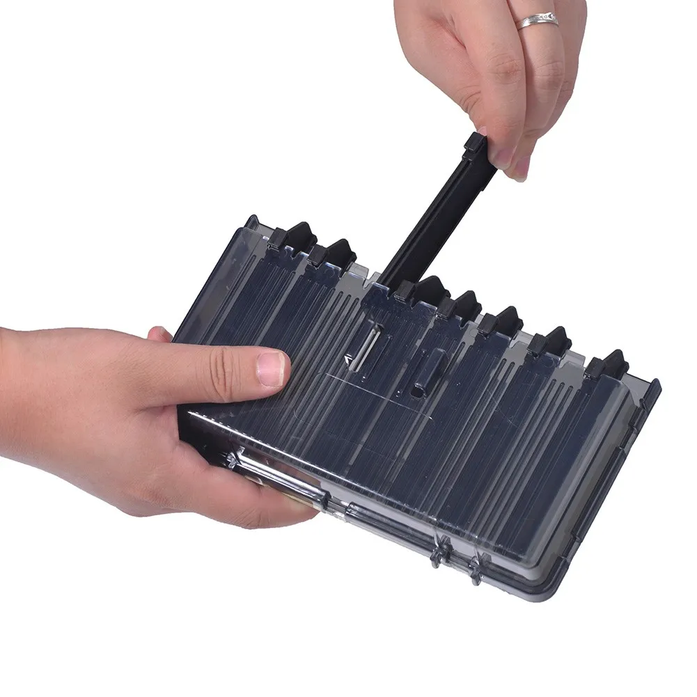 Bait-Box-Raft-Fishing-Barrel-Accessory-Vertical-Inserted-Plastic-Black ...