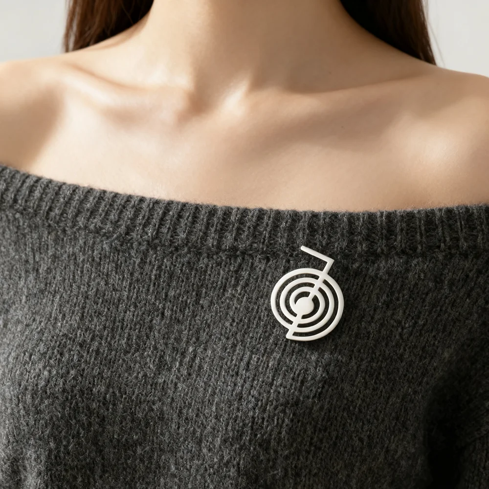 Skyrim Cho Ku Rei Pin Brooch Stainless Steel Minimalist Lapel Badge ...