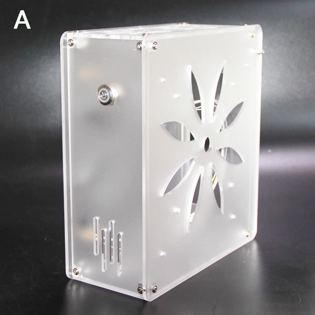 Mini Itx Computer Case Acrylic Frosted Transparent Chassis Personalized ...