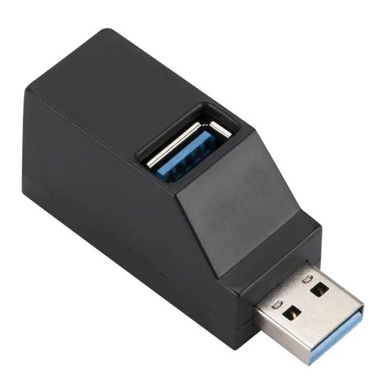 USB-Mini-Extender-Laptop-Extension-Port-USB-3-0-Hub-3-Port-Plug-And ...