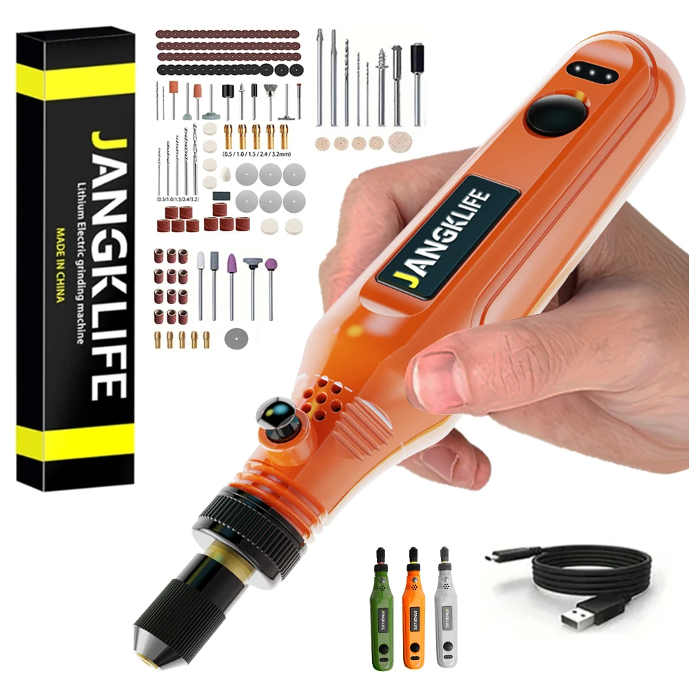 USB-Cordless-Rotary-Tool-Kit-Woodworking-Engraving-Pen-DIY-For-Jewelry ...