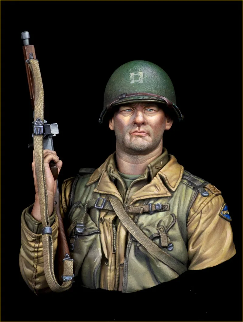 1/10 Scale Resin Bust Assembled Model Kit US 2nd Ranger Battalion ...