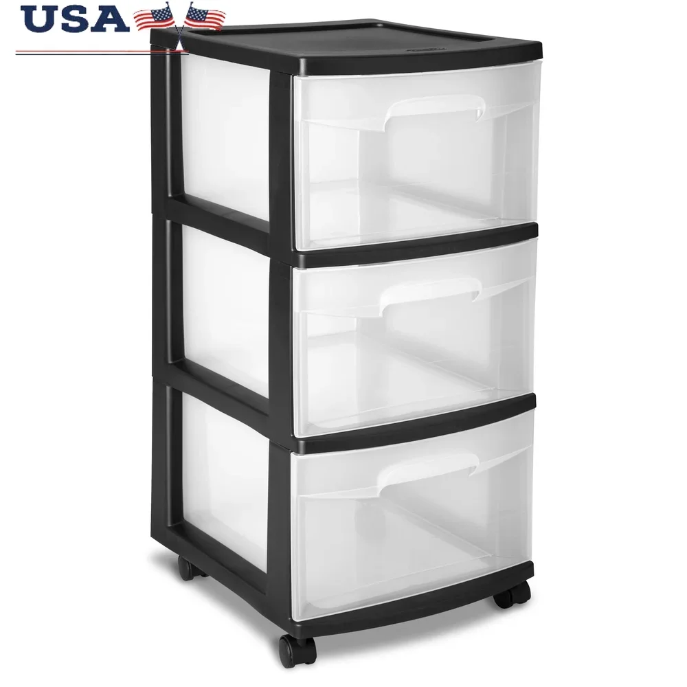 Three Drawer Plastic Container: The Ultimate Storage Solution for ...
