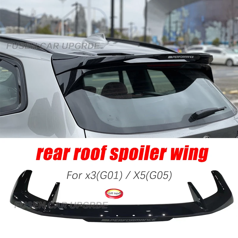 For-BMW-X5-G05-Spoiler-Wing-Auto-Rear-Trunk-Roof-Extensio-Coer-Trim-Lip ...