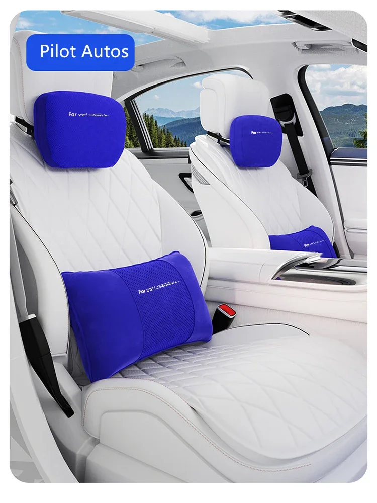 For-TZ3-Stradale-Car-Headrest-Waist-Pillow-Neck-Rest-Cushion-Seat ...