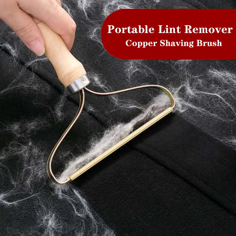 Portable-Pet-Hair-Remover-Manual-Lint-Roller-Sweaters-Sofa-Clothes ...