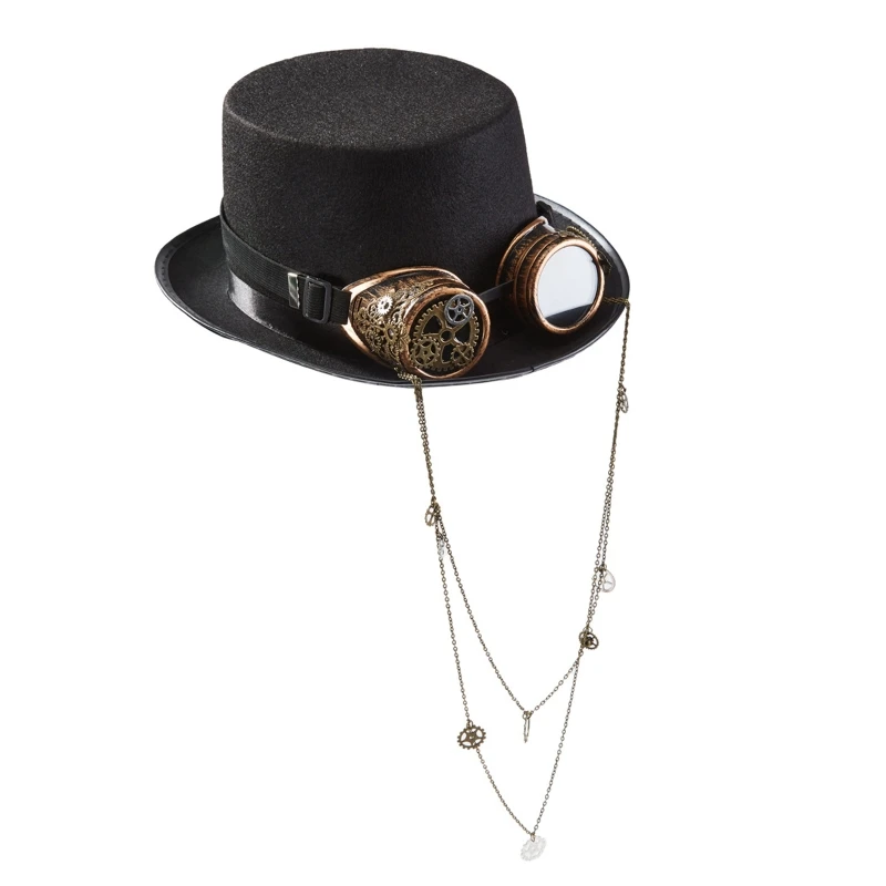Victorian Hat Gothic Woman | Steampunk Fashion Top Hat | Gothic ...