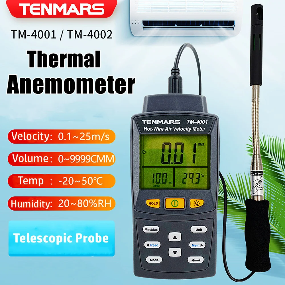 TM4001-TM4002-Hot-Wire-Thermal-Anemometer-Wind-Velocity-Meter-TM-4001 ...