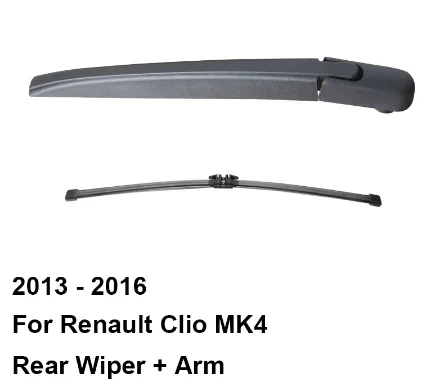HODEE REAR WIPER BLADE & ARM For Renault CLIO IV (BH_) 2012-2017 OE ...