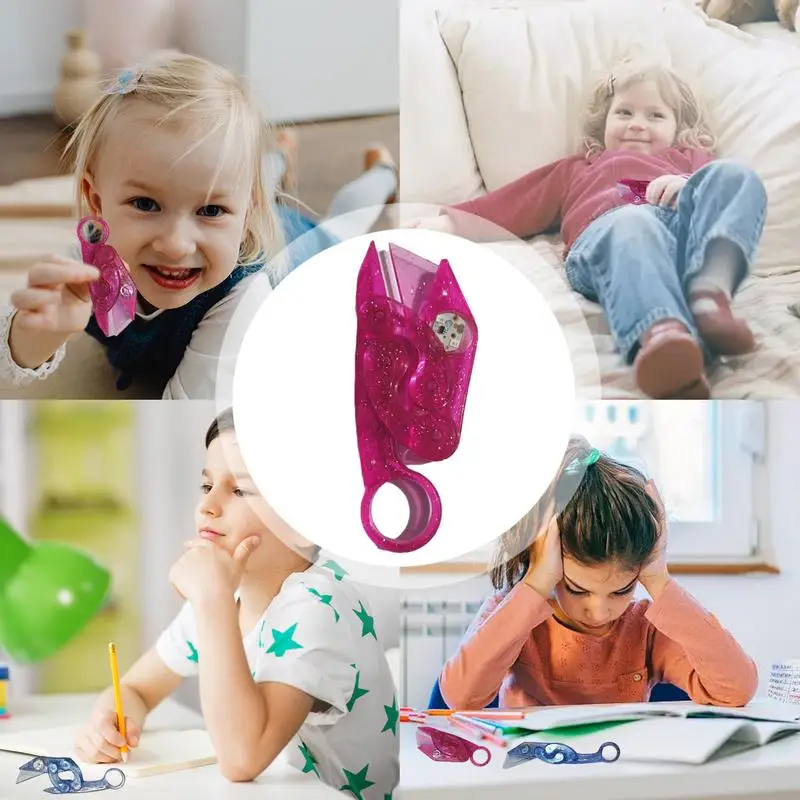 3D Gravity Toy Knife Fidget Toy With Light Up Folding Claw Knife Radish ...