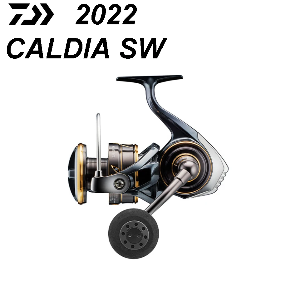 DAIWA carrete de pesca giratorio CALDIA SW, rueda de placa de hierro ...