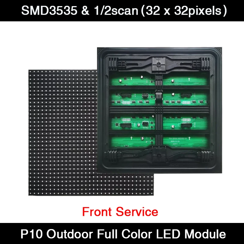 200pcs-lot-Outdoor-Front-Service-Led-Display-Screen-P10-Led-Module-for ...