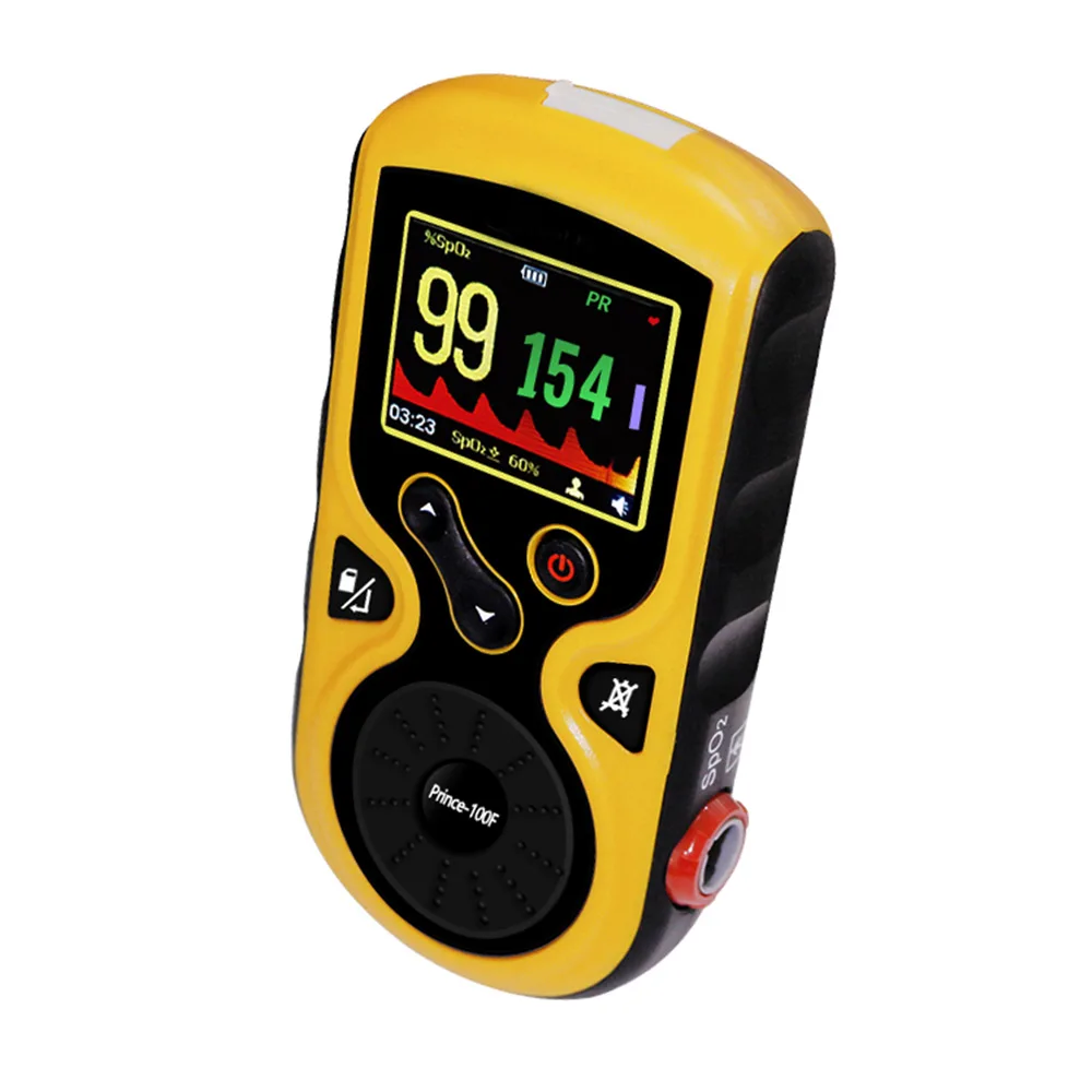 Palm Pulse Oximeter Oximeter Detector Professional Recharge Mode Oled ...