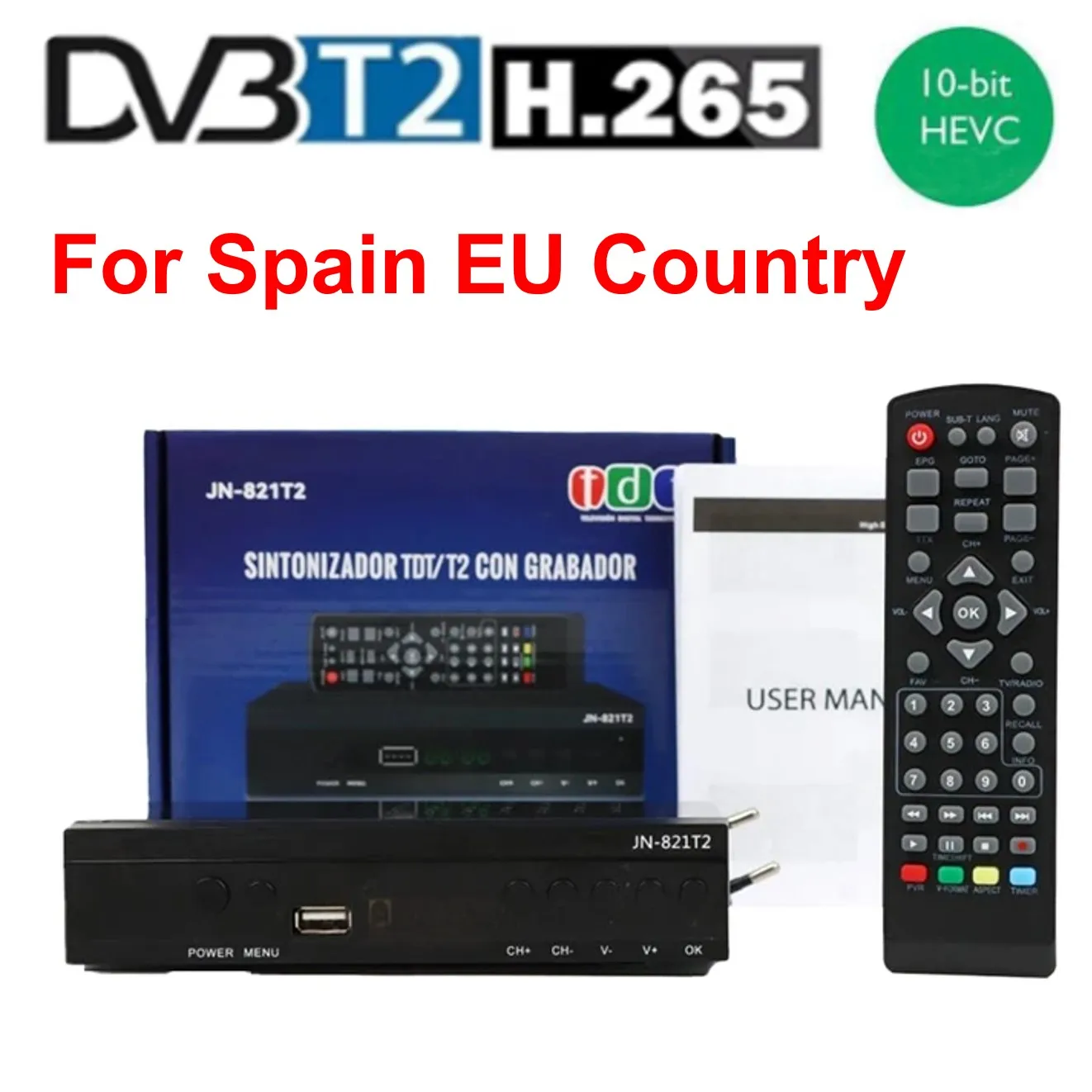 2024-JN-821T2-Satellite-TV-Receiver-Spanish-TDT-HD-Decoder-TDT-HD-DVB ...
