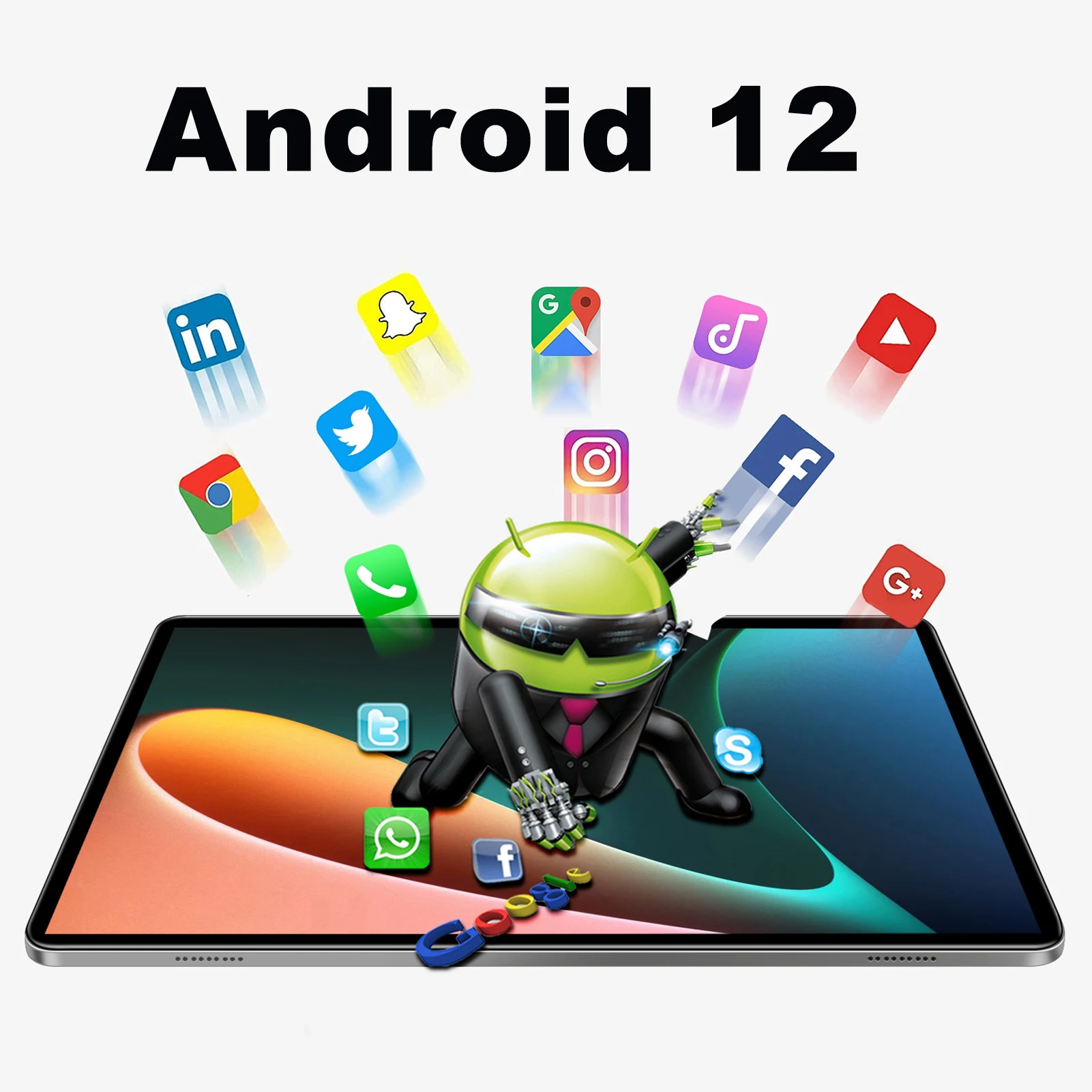 10.1 inch Tablet 8GB 256GB 5G Calling 10-Core MTK6797 Processor 128GB ...