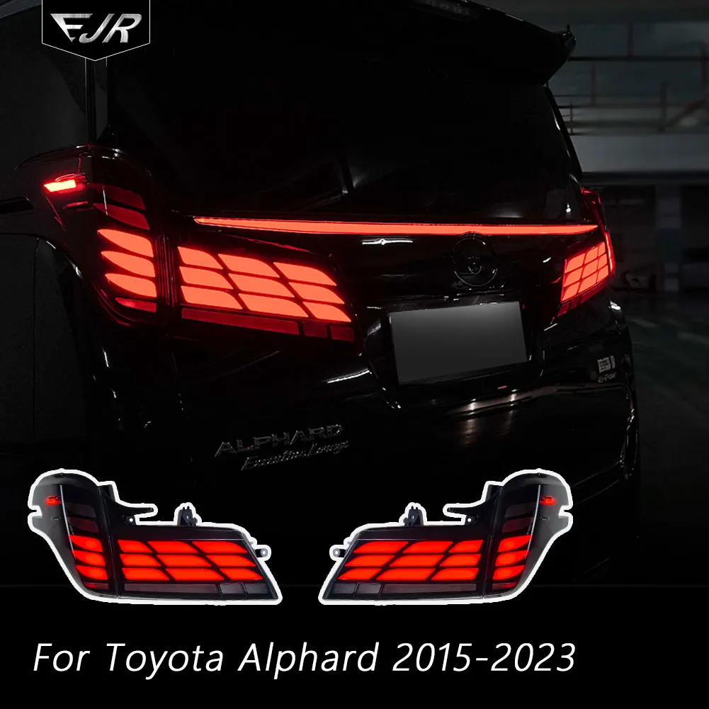 For-Toyota-Alphard-2015-2023-Car-Tail-Lights-LED-Taillights-Daytime ...