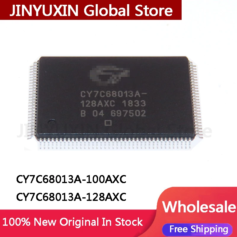 1Piece-CY7C68013A-CY7C68013A-100AXC-CY7C68013A-128AXC-CY7C68013-CY7C68013-128AXC-CY7C64713 ...