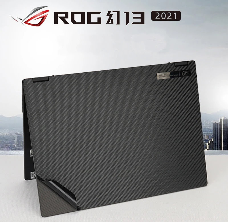 Carbon fiber Laptop Sticker Skin Decal Cover Protector Guard for Asus ...