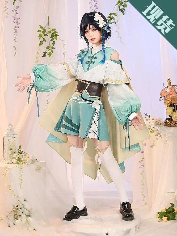 Genshin-Impact-cos-clothes-Wendi-Qingfeng-Syracuse-cosplay-women-s ...