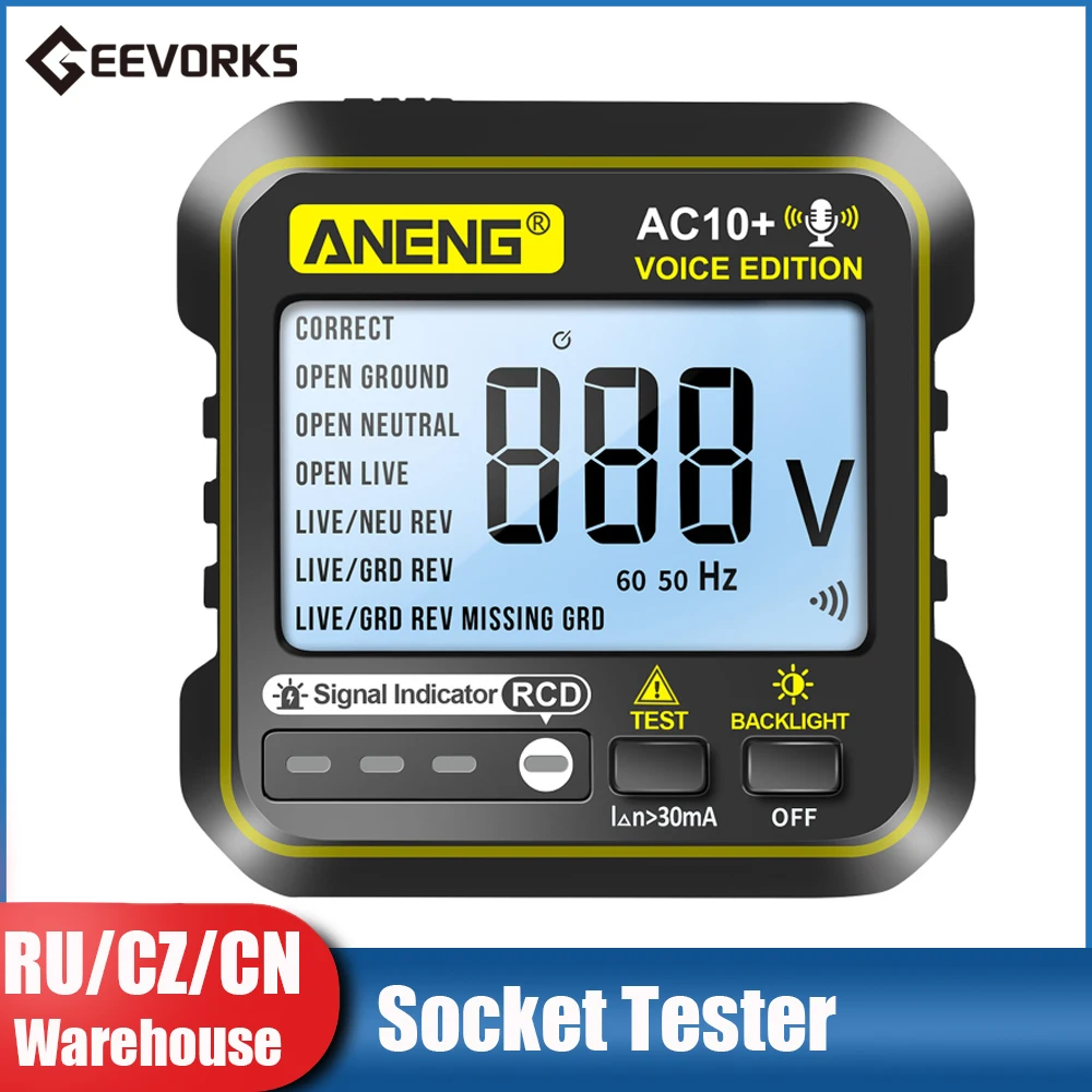 ANENG-Multi-function-Voice-Broadcast-Socket-Tester-Leakage-Protection ...