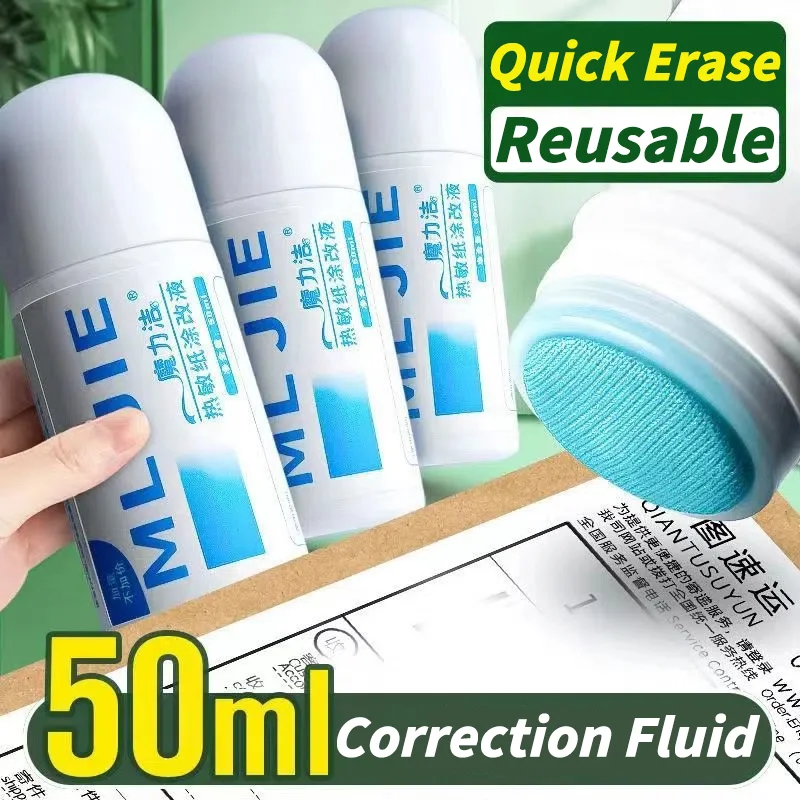 20ml 30ml 50ml Thermal Paper Correction Fluid Fast-Drying Home Office ...