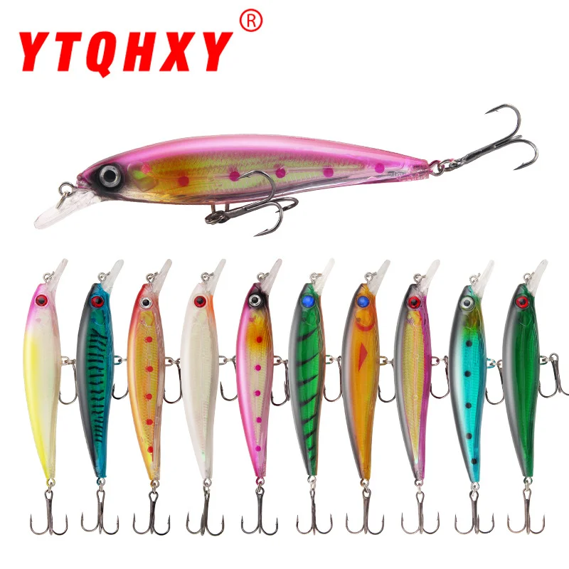 Luya bait laser fishing bait 11.2cm/13.2g with sound bead Mino ...