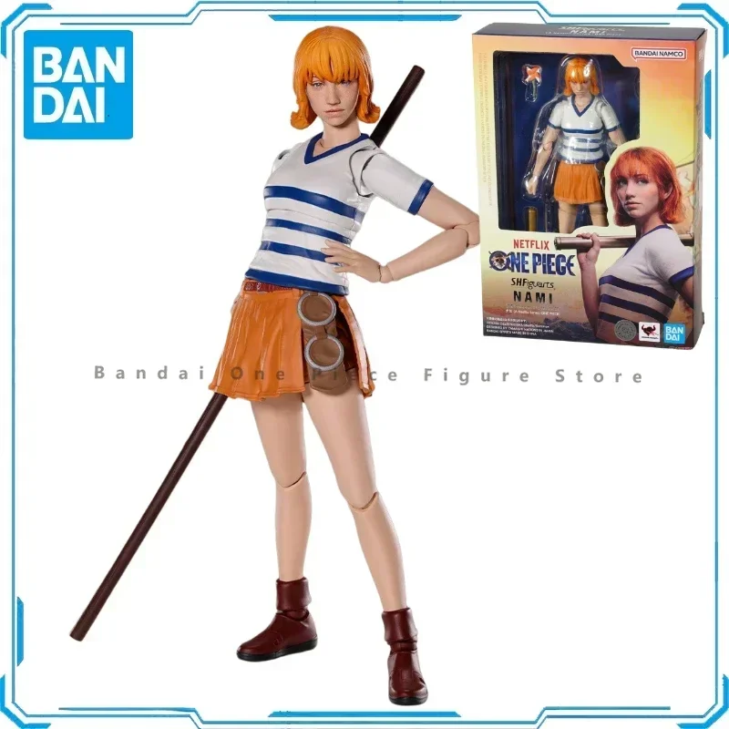 En-Stock-Original-SHF-Bandai-One-Piece-Nami-figura-de-acci-n-juguete-de ...