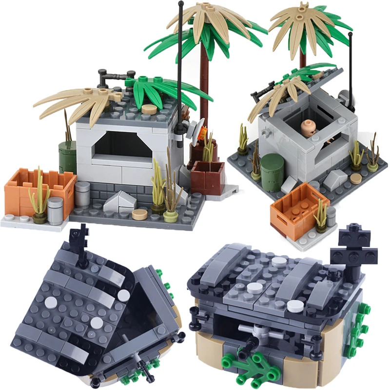 Building Blocks Army Base | Brick Soldier German Ww2 | Military ...