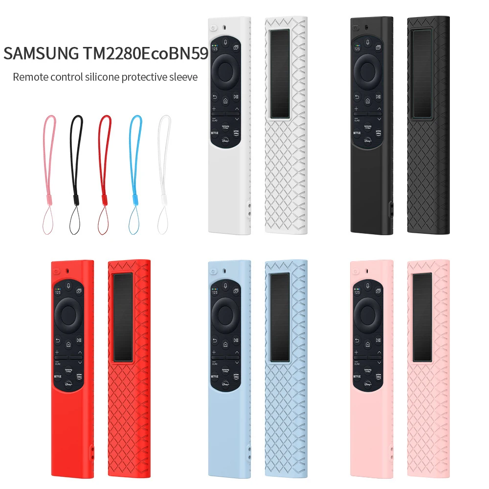 NEW-Silicone-Remote-Control-Cover-for-Samsung-Remote-Control-TM2180Eco ...