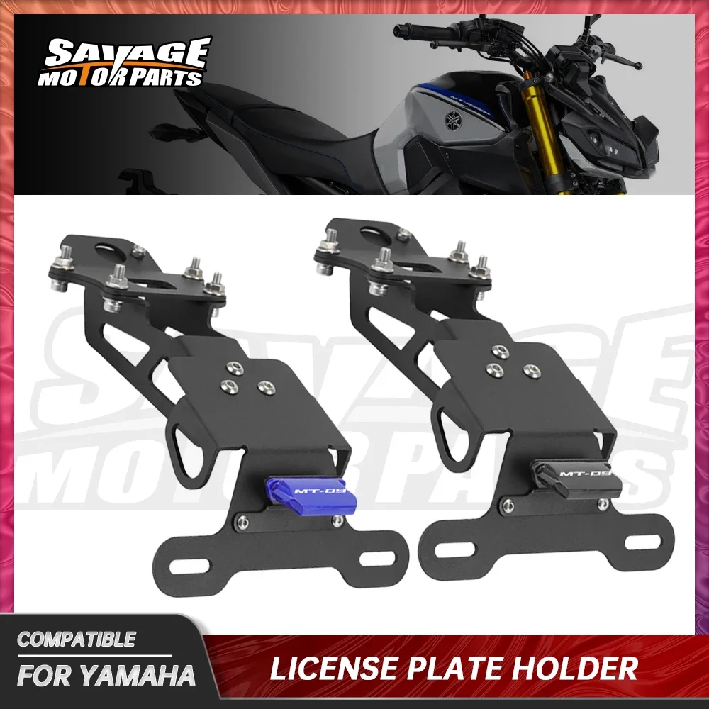 Motorcycle License Plate Mount Sp Connect Motorcycle Mount Yamaha MT09 ...