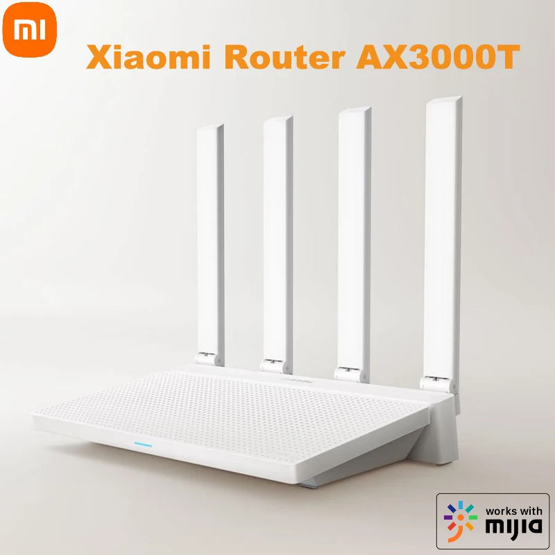 Xiaomi-AX3000T-IPTV-Mesh-Networking-Router-Gigabit-Portas-Ethernet ...